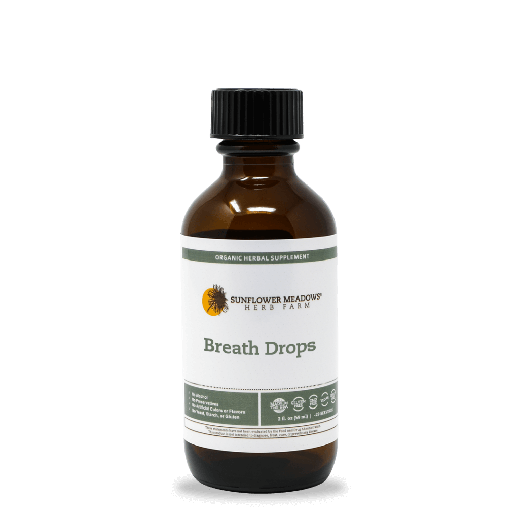 Breath Drops - 2oz - Sunflower Meadows Herb Farm