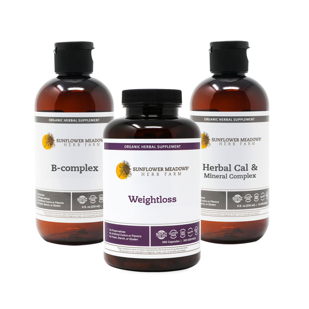Wellness Pack: B-Complex, Herbal Cal & Mineral Complex, & Barley Blend ...
